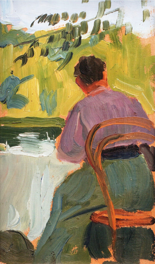 On the terrace - SKETCHLINE